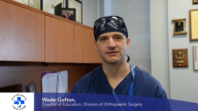 Fellowship - University of Ottawa | Orthopaedic Surgery