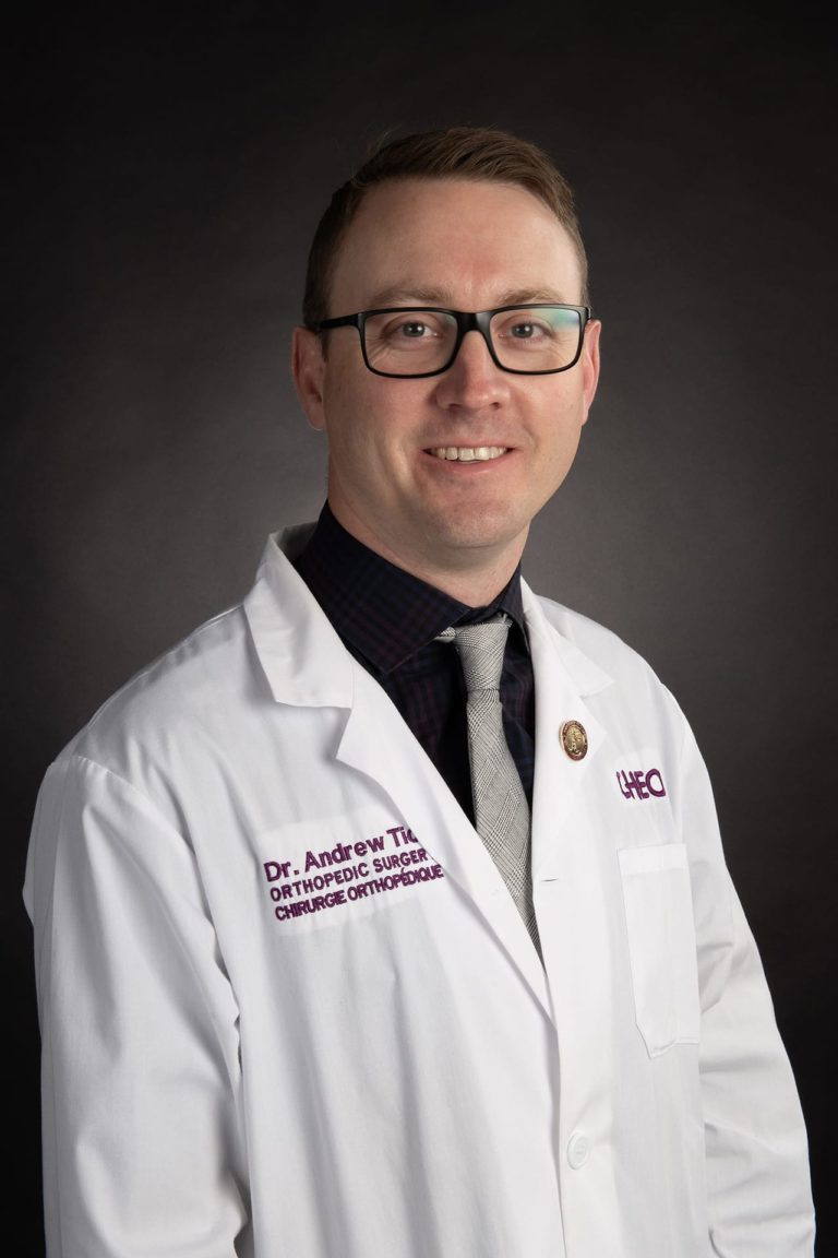Andrew Tice, MD FRCSC - University of Ottawa | Orthopaedic Surgery